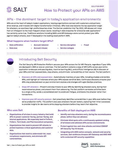 Video Stopping Api Attacks With Salt And Aws