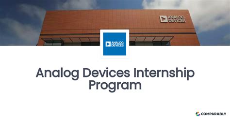 analog devices internship program comparably