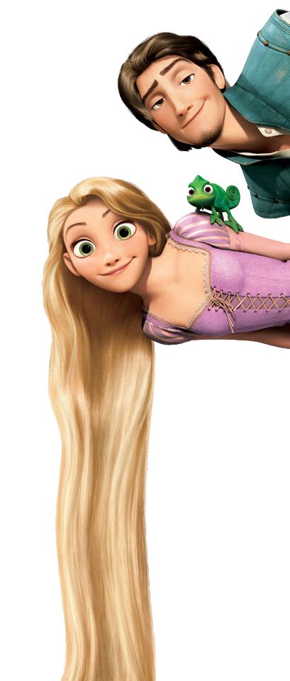 Rapunzel Pascal Y Flynn Rider Famosos