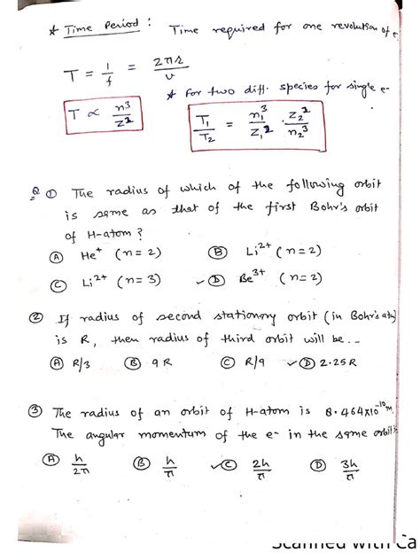 Atomic Structure 2 Pdf