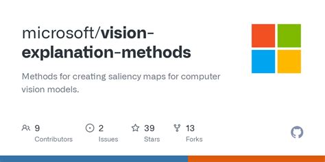 Github Microsoftvision Explanation Methods Methods For Creating