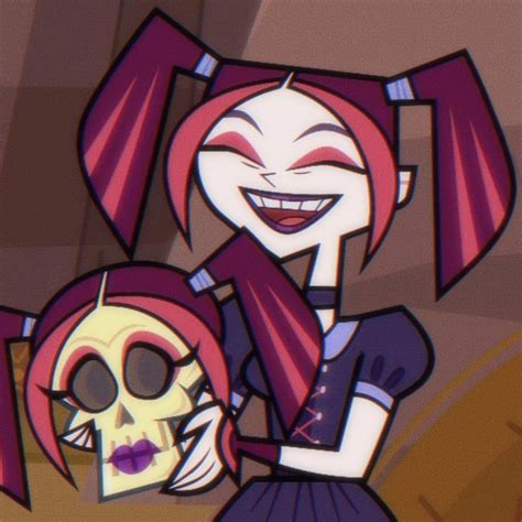 Scary Girl Total Drama Icon Isla Del Drama Islas Drama