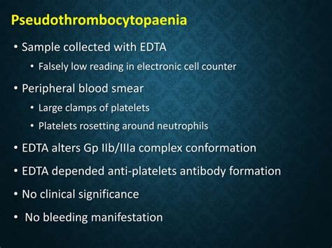 Thrombocytopenia Ppt