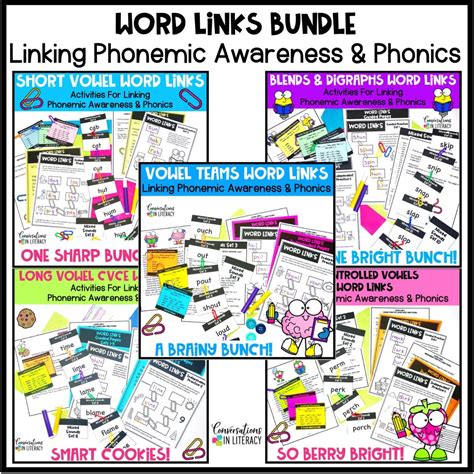 Phonemic Awareness And Phonics Decoding Activities Bundle Science Of Reading Conversations In