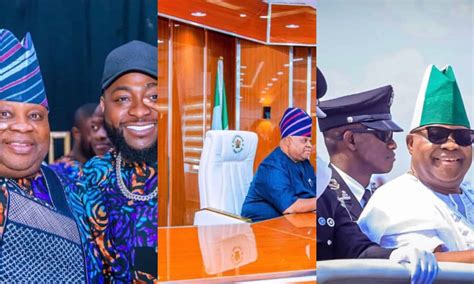 “my Bloodline Your Excellency” Davido Celebrates His Uncle Governor