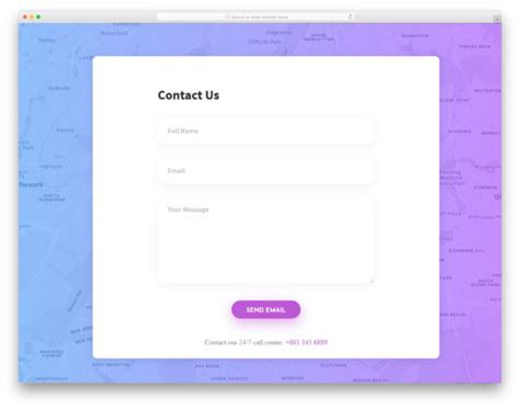 36 Trend Looking Css Contact Form Designs That Saves Your Time