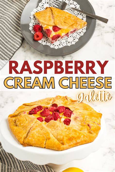 Raspberry Cream Cheese Galette