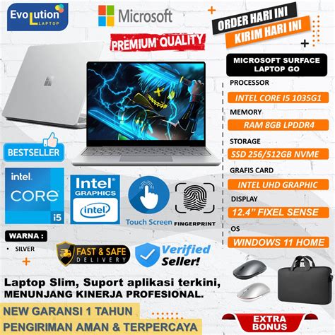 Jual Microsoft Surface Go Terlengkap Harga Terbaru Maret Shopee Indonesia