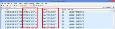 Network Wireshark Resolving Ip Address To The Assigned Host Name