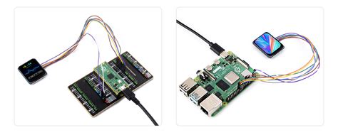 1 5inch LCD Display Module IPS Panel Rounded Corners 240280 Resolution SPI Interface 262K