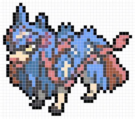Zacian Pixel Art Pokemon Pokemon Cross Stitch Pixel Art Pattern Images And Photos Finder