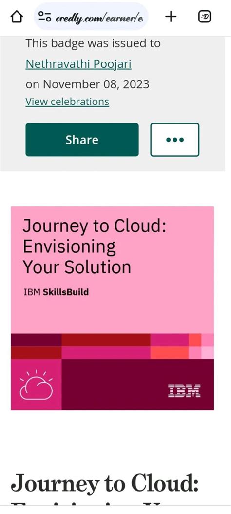 Nethravathi Poojari On Linkedin Ibm Tech Future Applying