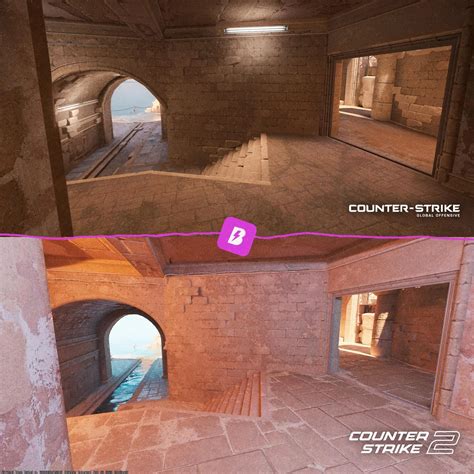 De Anubis Comparison Between Cs Go And Cs2 R Globaloffensive
