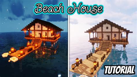 Minecraft Beach House Tutorial