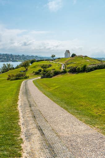 프랑스 바스크 국가의 파르크 드 생트 바르베의 자연 공원의 길 프랑스 생 장 드 뤼스에 대한 스톡 사진 및 기타 이미지 Istock