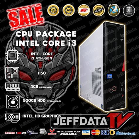 Cpu Desktop Package Fujitsu Slim Intel I Thgen Gb Gb Hdd Onboard Graphics Jeffdata