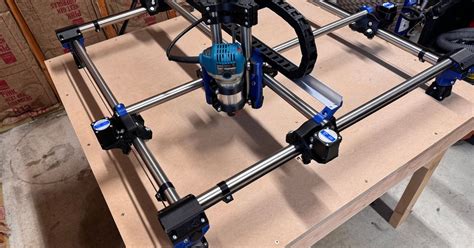 mostly printed cnc primo j 25 4mm mpcnc cable drag chain by mike g
