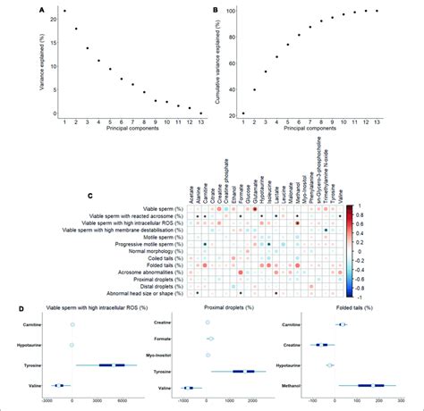 A Variance Explained By Each Principal Component B Cumulative Download Scientific