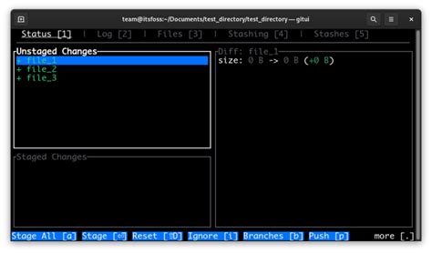 Gitui A Blazing Fast Terminal Client For Git Written In Rust