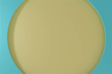 추상적인 최소한도 노랗고 파란 배경 3d 렌더링 본난 짜임새 0명에 대한 스톡 사진 및 기타 이미지 0명 3차원 형태 개념 Istock