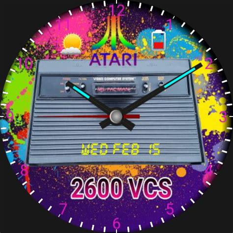 Atari 2600 Vader • Watchmaker The Worlds Largest Watch Face Platform