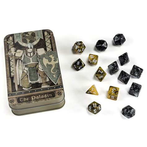 Rpg Class Dice Set The Paladin Sanctum Games