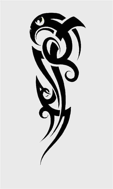 Black Tribal Tattoo Sleeve Tattoo Flash Arm Tattoo Design Nautical