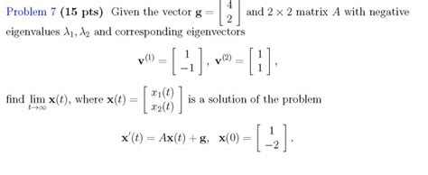 solved 4 problem 7 15 pts given the vector g and 2 x 2