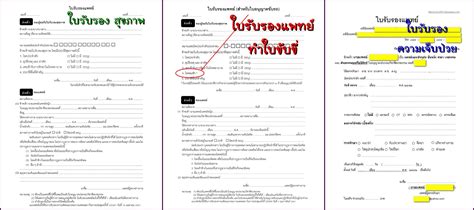 ความรู้เกี่ยวกับ ใบรับรองแพทย์ ใช้ผิด ติดคุกได้