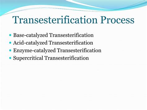 Ppt Transesterification Powerpoint Presentation Free Download Id2683660