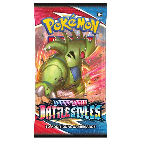 Pokemon Tcg Sword And Shield 5 Battle Styles Booster Pack