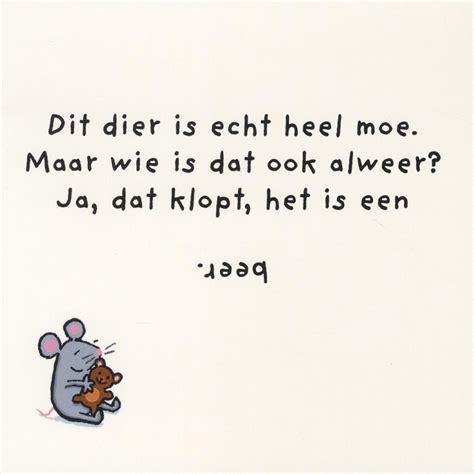 Wie Is Moe En Moet Naar Bed Toe