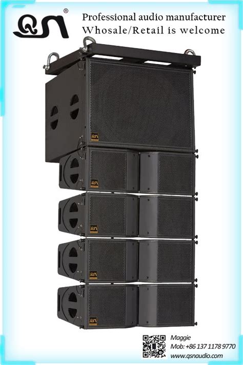 Hot Item 800watts Professional Audio System Passive Line Array Speaker La210 Audio System