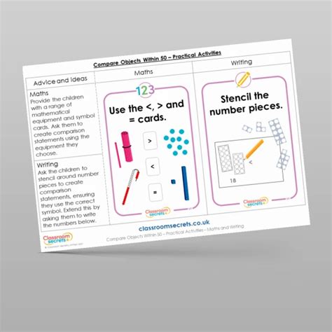Year 1 Compare Objects Within 50 Varied Fluency Resource Classroom Secrets