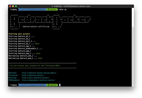 Github Schliflobedrock Docker Development Setup For Bedrock