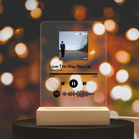 Spotify Song Plaque Template