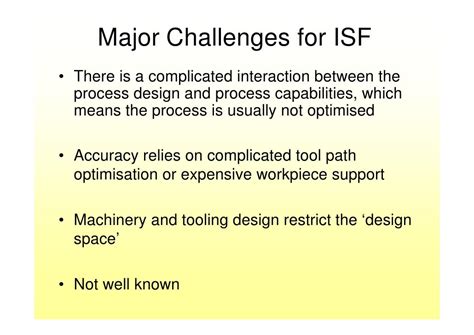 incremental sheet forming
