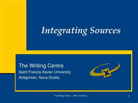 Ppt Integrating Sources Powerpoint Presentation Free Download Id