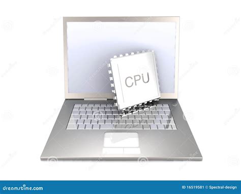 Mobile CPU Stock Illustration Illustration Of Technology 16519581