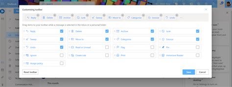 Microsoft Outlook Web Now Lets You Customize The Toolbar