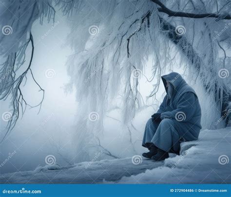 What Most People Dont Know About The Winter Blues Psychology Art Concept Ai Generation Stock