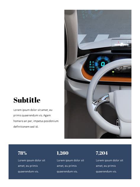 Autonomous Driving Google PowerPoint Slides