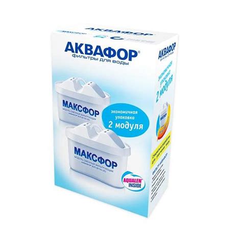 ᐉ Сменный картридж Аквафор В25 В 100 25 для фильтра кувшина 2 шт