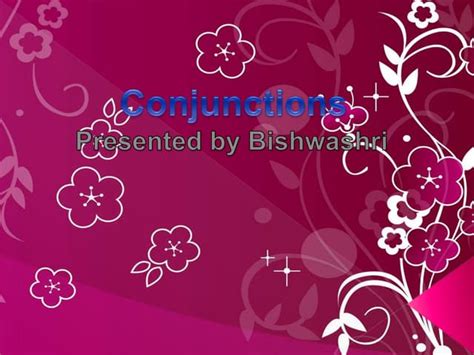 Conjunctions Ppt
