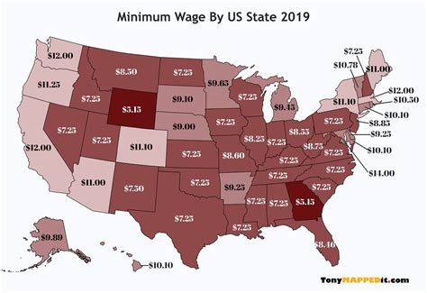 State By State Minimum Wage