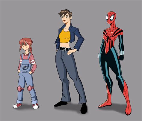 Pin De Sprite Gel Em Spider Girl Mayday Parker Super Herói Heróis Marvel Herói
