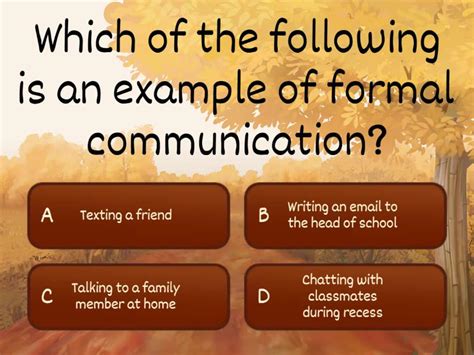 Communication Skills Quiz