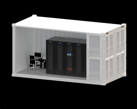 Integrated Shipping Prefabricated Containerized Data Center White Or Black