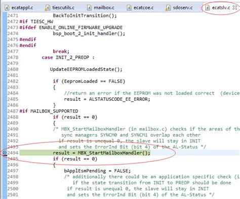 Rtosamic110 Ethercat Debug Problem Processors Forum Processors