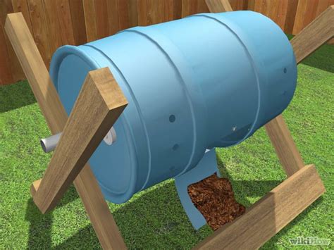 3 Ways To Build A Tumbling Composter Wikihow Vaso De Compost Compostaje Con Lombrices Composta